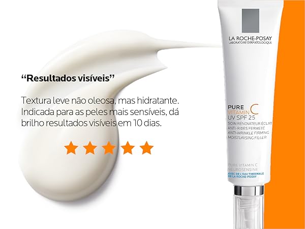 La Roche Posay Pure Vitamina C UV 40 mL | A TUA FARMÁCIA