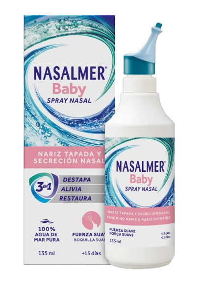 Nasalmer Baby Spray Nasal 135 mL | A Tua Farmácia – A TUA FARMÁCIA