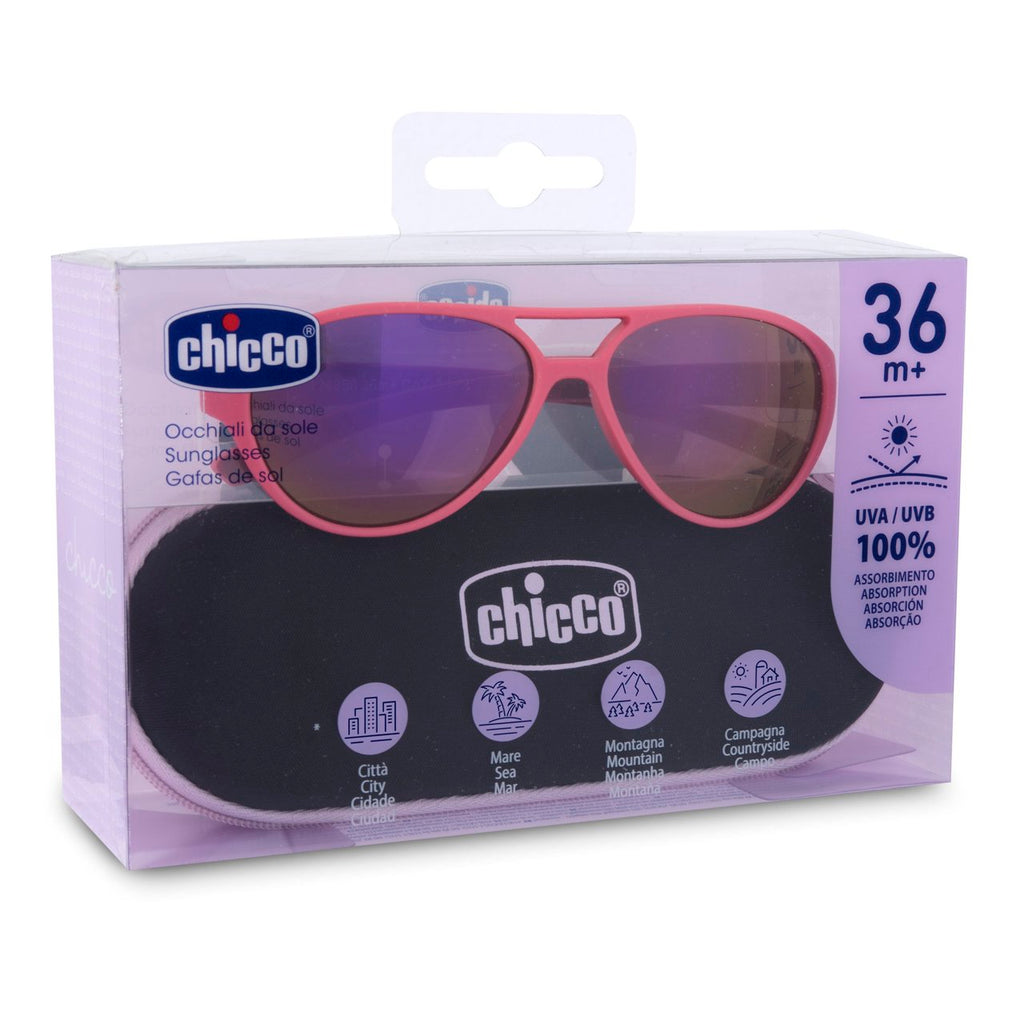 Chicco Óculos Sol com Caixa - Rosa 36M+ – A TUA FARMÁCIA