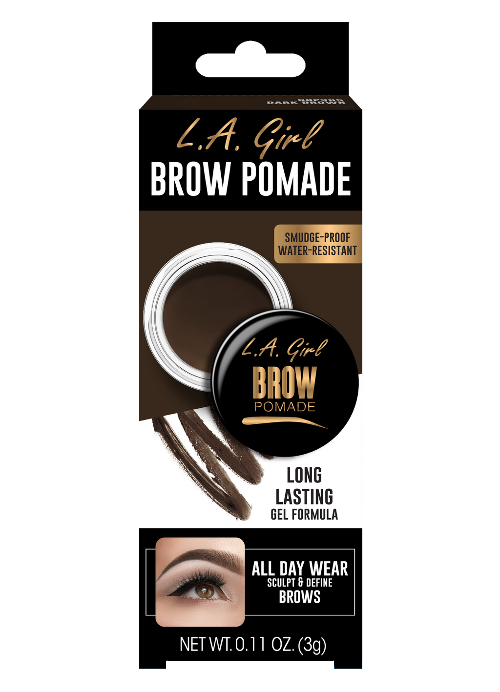 L.A. Girl Brow Pomade Dark Brown | A Tua Farmácia – A TUA FARMÁCIA