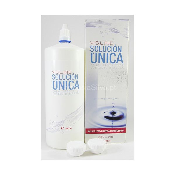 Visline Solução para lentes de contacto 500mL | A TUA FARMÁCIA