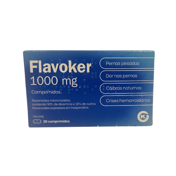 Flavoker 1000mg Blister 30 Unidades Comprimidos – A TUA FARMÁCIA