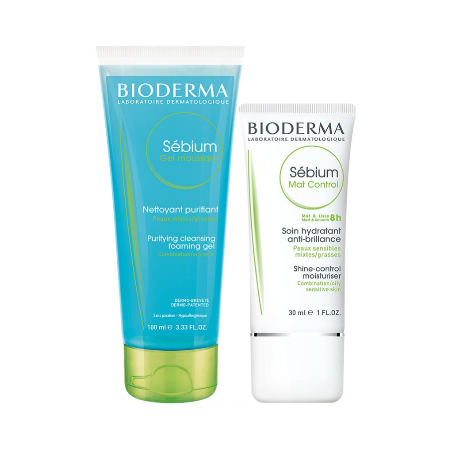 Bioderma Pack Sébium MAT + Gel Moussant | A Tua Farmácia – A TUA FARMÁCIA