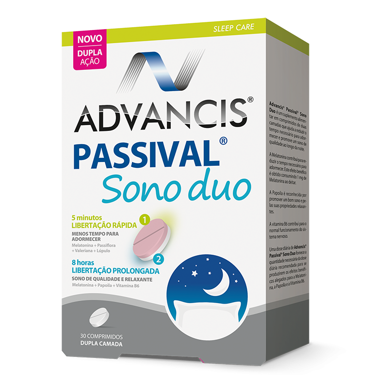 Advancis® Passival Sono Duo Comprimidos x30 – A TUA FARMÁCIA