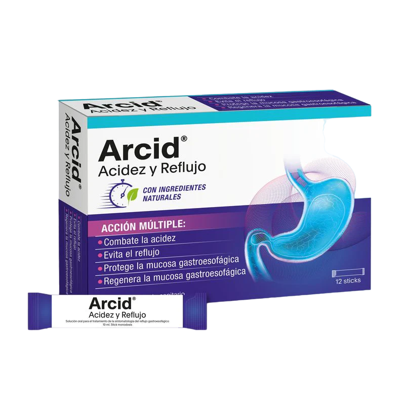Arcid Solução Oral 12 Saquetas – A TUA FARMÁCIA