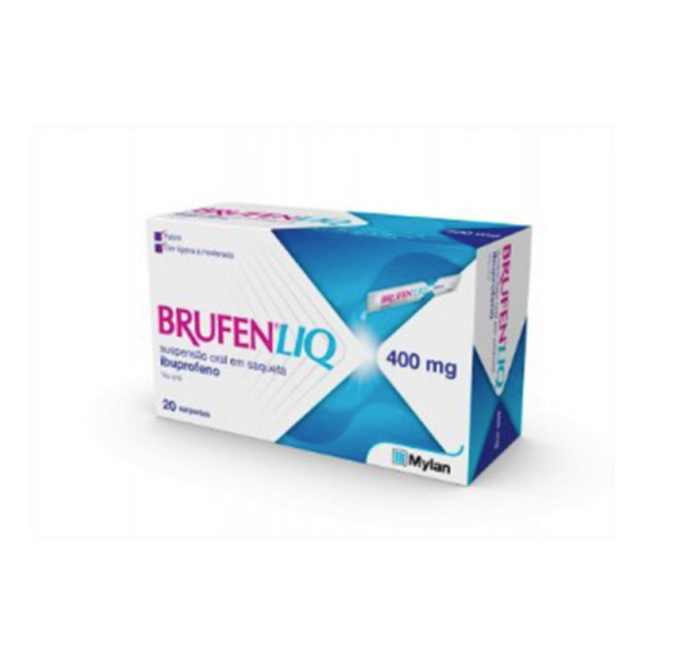 Brufen Líquido 200 mg/10 ml 20 Saquetas | A Tua Farmácia – A TUA FARMÁCIA