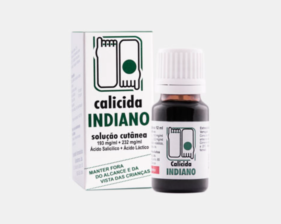 Calicida Indiano (12mL), 232/193 mg/mL x 1 sol cut – A TUA FARMÁCIA