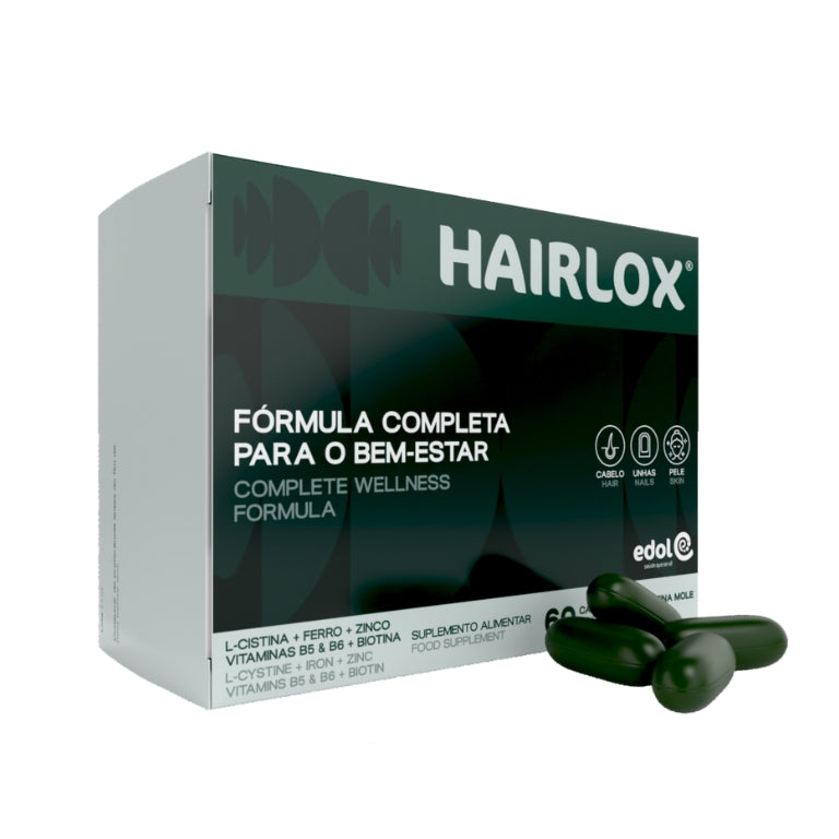 Hairlox – Suplemento para Cabelo Forte e Unhas Saudáveis – A TUA FARMÁCIA