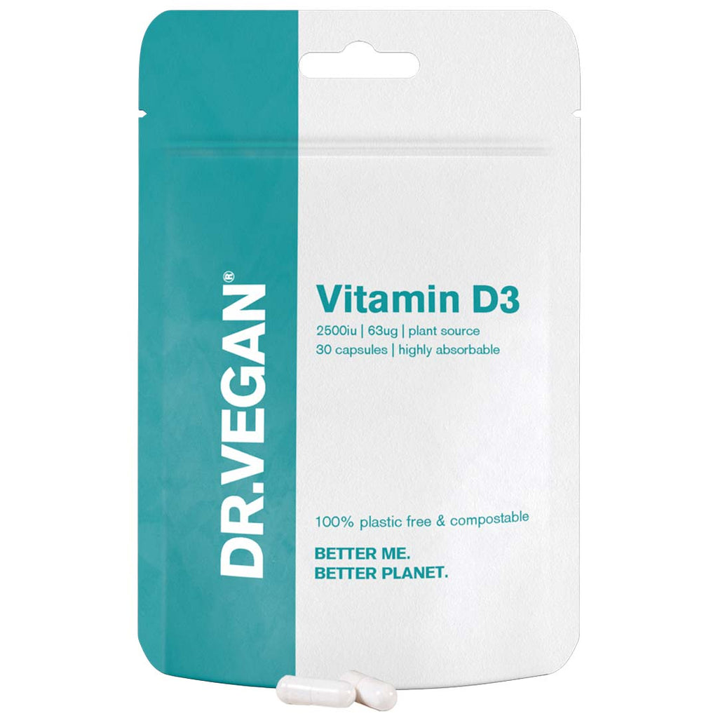DR.VEGAN® Vitamin D3 2500ug x 30 cápsulas – A TUA FARMÁCIA