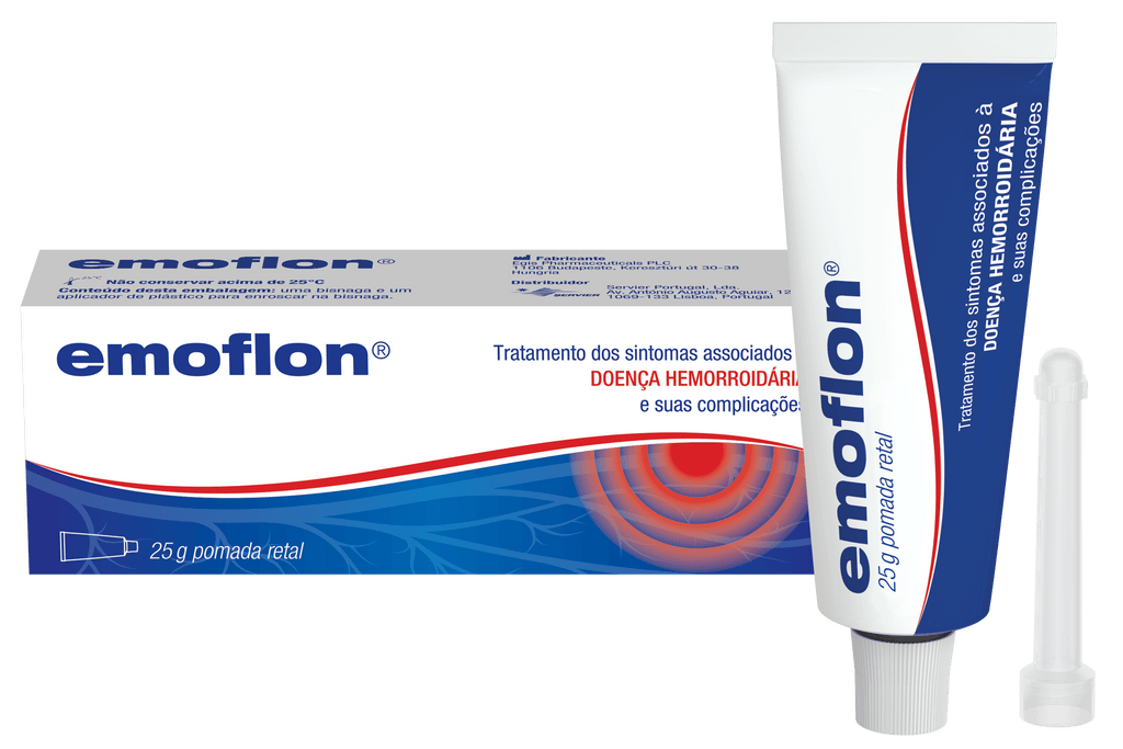 Emoflon Pomada Retal 25g – A TUA FARMÁCIA