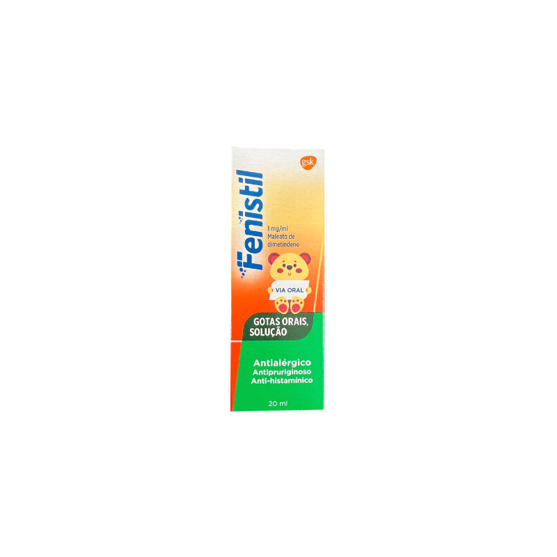 Fenistil Gotas Orais 1 mg/mL 20 mL | A Tua Farmácia – A TUA FARMÁCIA