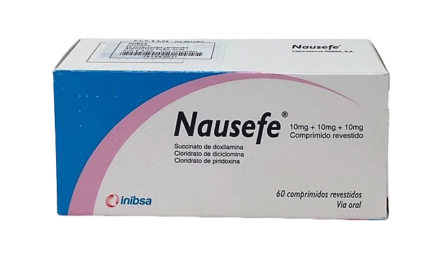 Nausefe 10/10/10 mg x 60 Comprimidos Revestidos | A TUA FARMÁCIA