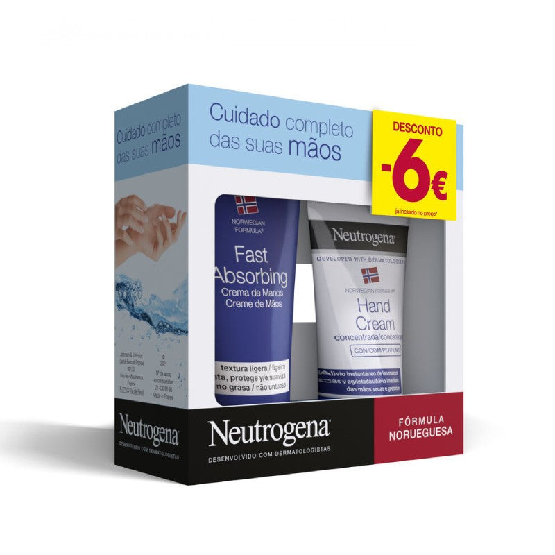 Neutrogena Pack Cremes de Mãos Dupla Ação | A Tua Farmácia – A TUA FARMÁCIA