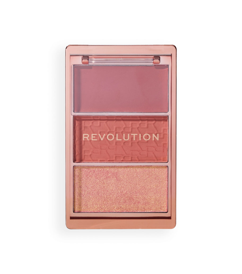 Makeup Revolution Icon Blush Paleta Aura Points Rose | A Tua Farmácia ...