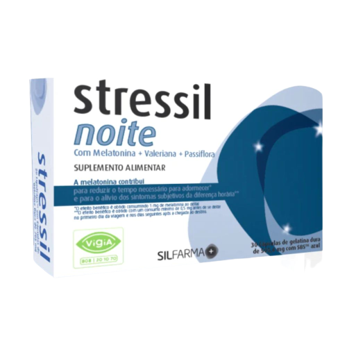 Stressil Noite 30 Cápsulas – A TUA FARMÁCIA
