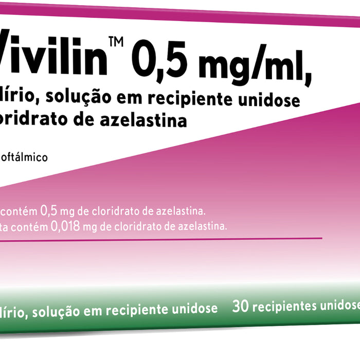 Vivilin 0.5 Mg/Ml Colírio 0,6ml X 30 Unidoses – A TUA FARMÁCIA