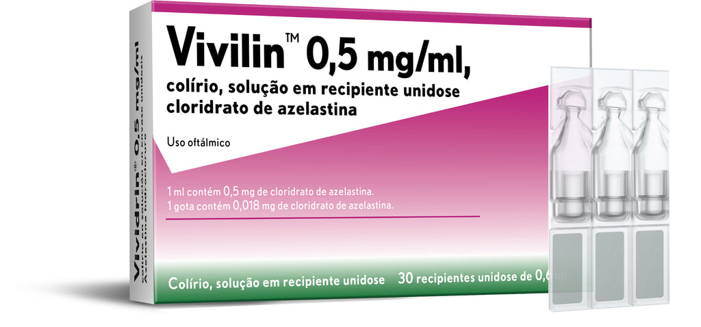 Vivilin 0.5 Mg/Ml Colírio 0,6ml X 30 Unidoses – A TUA FARMÁCIA