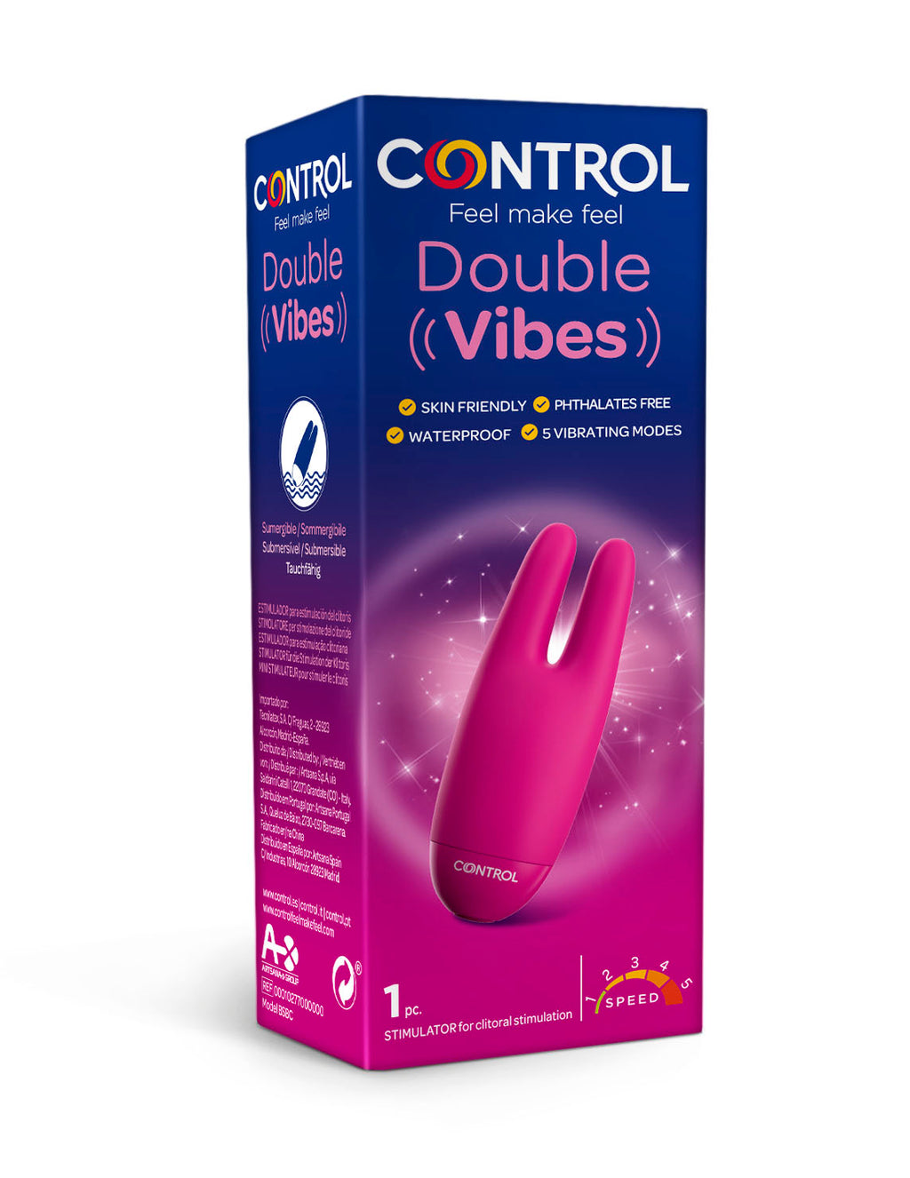 Control Double Vibes – Estimulador com 5 Modos de Vibração | A Tua ...