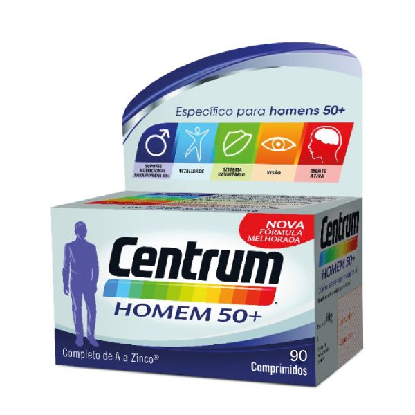 Centrum Homem 50+ – Suplemento 90 Comprimidos | A Tua Farmácia – A TUA ...
