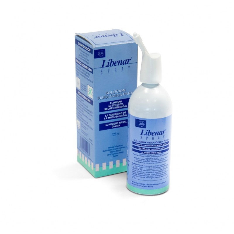Libenar Spray Nasal Isotónico 100mL | A TUA FARMÁCIA