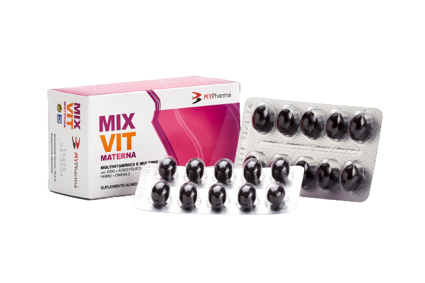Mixvit Materna 30 Cápsulas – A TUA FARMÁCIA