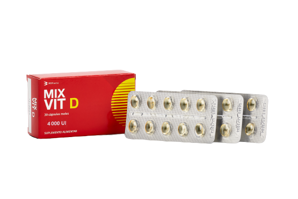 Mixvit D 30 Cápsulas Moles | A TUA FARMÁCIA