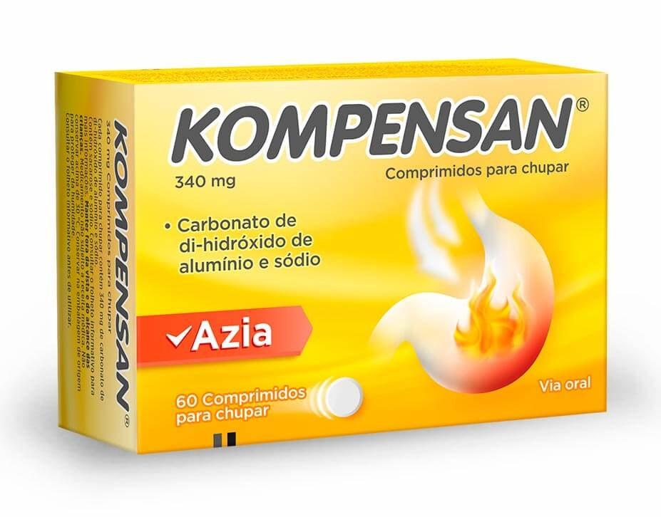 Kompensan, 340 mg x 60 comp mast | A TUA FARMÁCIA