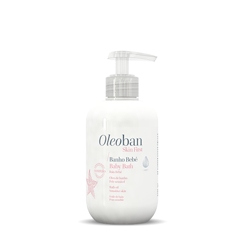 Oleoban Bebé Espuma de Banho 500 mL | A TUA FARMÁCIA
